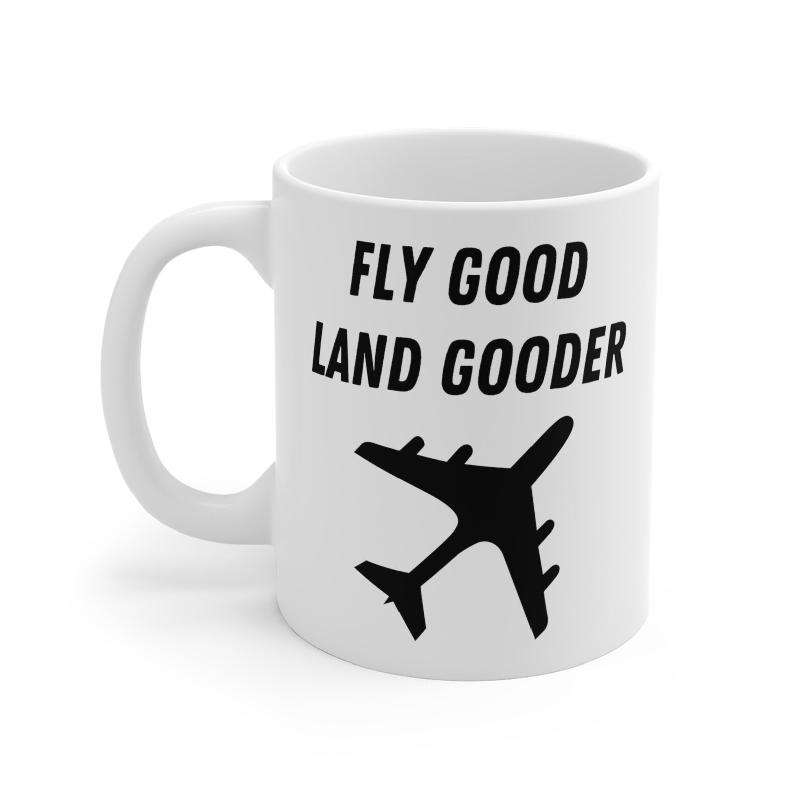 Pilot Gifts for Men, Pilot Gifts for Him, Fly Good Land Gooder Coffee ...