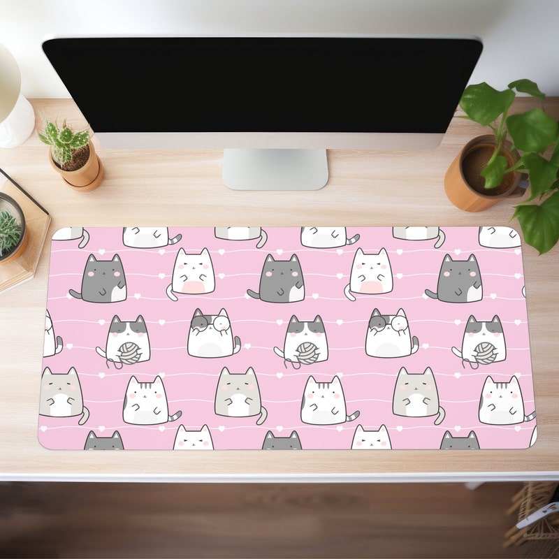 Kawaii Desk Mat - Etsy