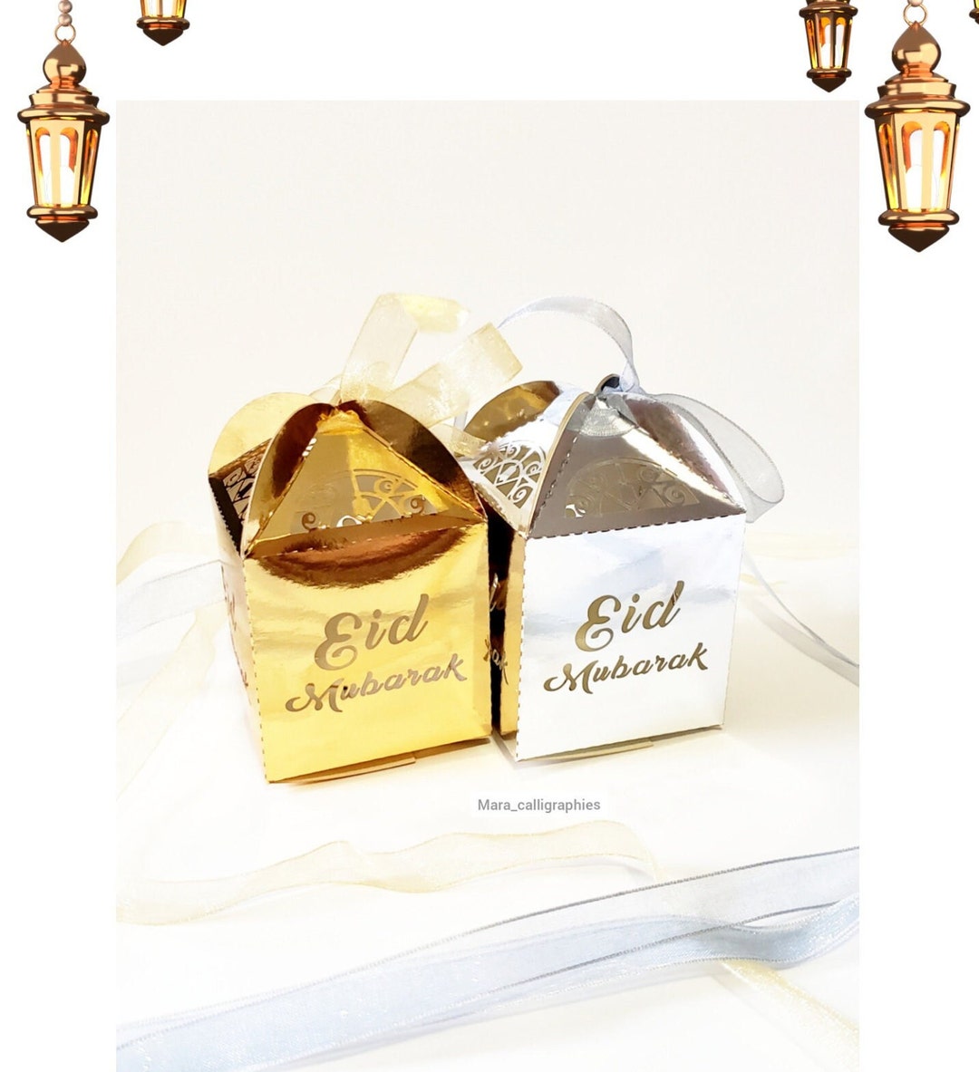 Eid Favor Boxes, Eid Mubarak Gift Boxes, Eid Favor Bags, Eid Decoration ...