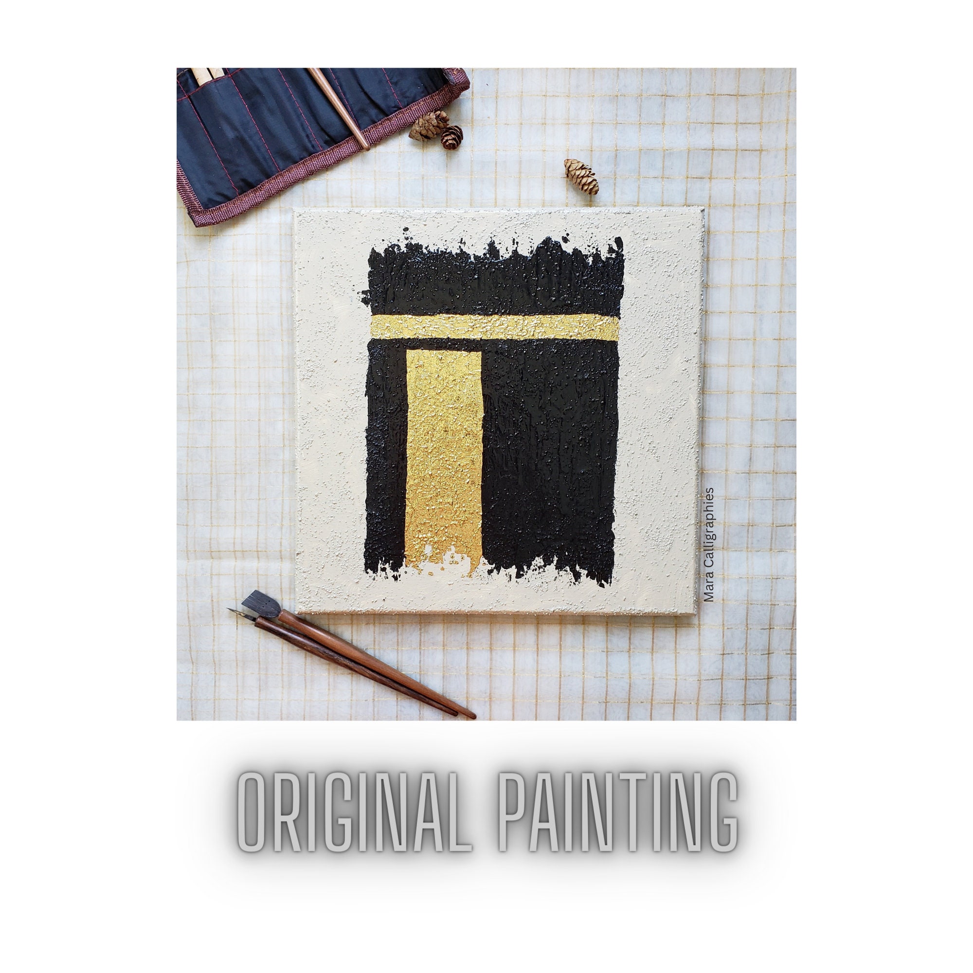 Donation Kaaba Painting, Kaaba Abstract Painting, Islamic Painting ...