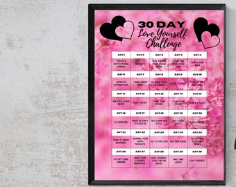 30 Day Self Love Challenge - Etsy