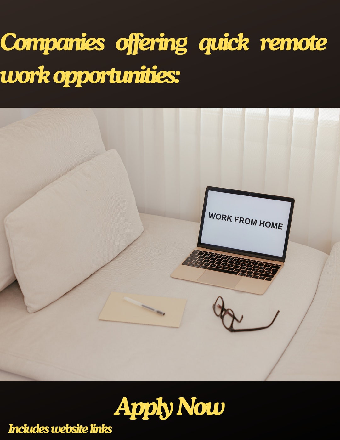 Top 50 Remote Job List: Work From Home Guide (PDF Download) - Etsy