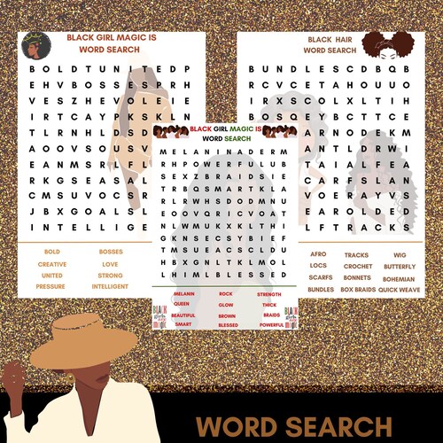 Musical Word Search Puzzle - Etsy