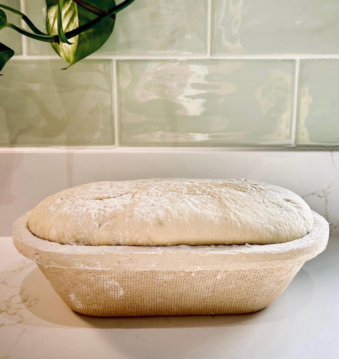 Handmade Wood Pulp Banneton: 500g Oval Sourdough Brotform - Etsy