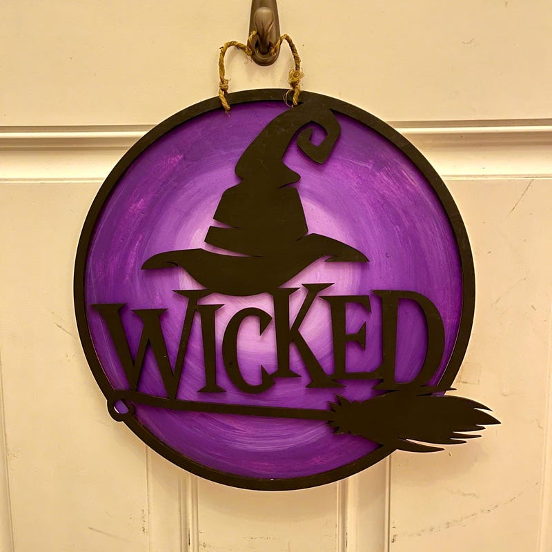 Wicked Door Decor - Etsy