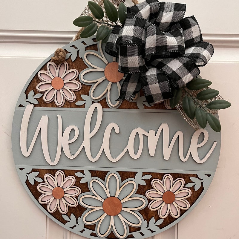White Daisy Signs - Etsy