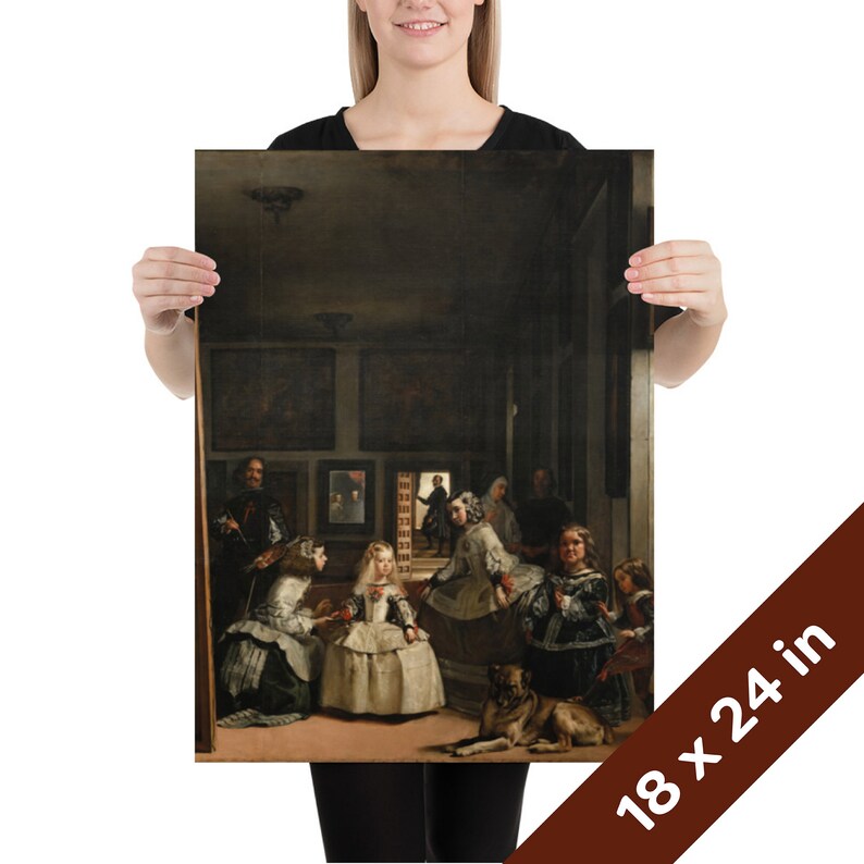 Las Meninas | Poster (unframed, Various Sizes) | by Diego Velázquez ...