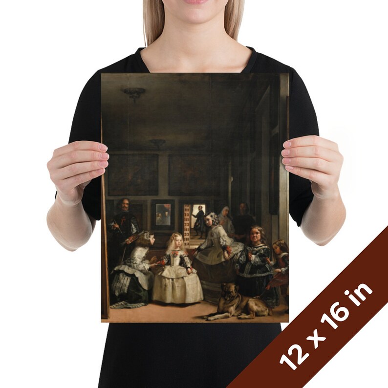 Las Meninas Poster unframed, Various Sizes by Diego Velázquez 1656 - Etsy