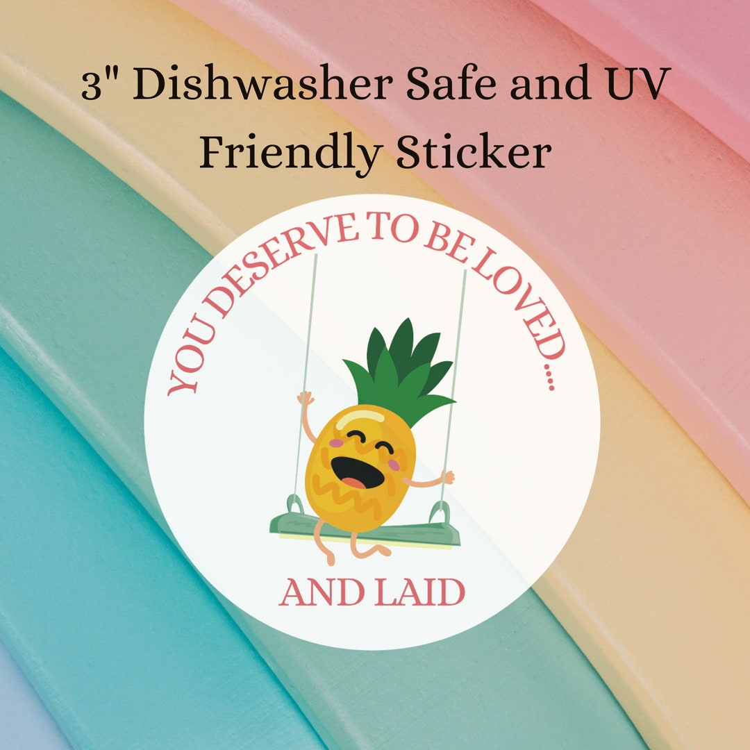 You Deserve to Be Loved Decal Sticker Sticker Graphic Auto, Wall ...