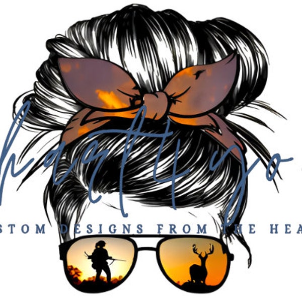 Messy Bun Hunt - Etsy