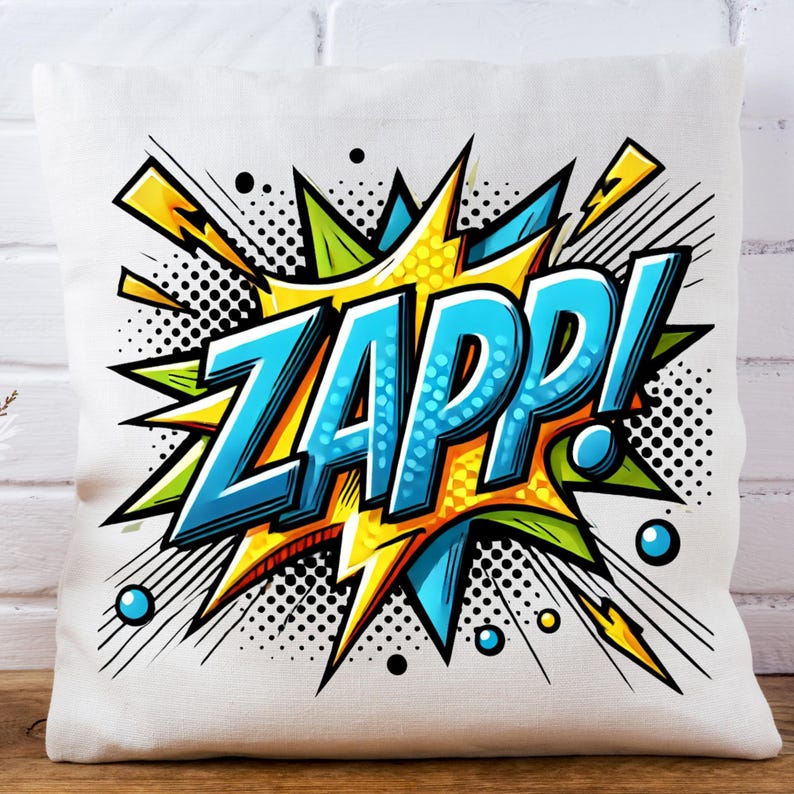 Zapp Comic Clipart Transparent PNG Hd, Wow Comic Word Wow Wording Sound ...