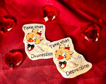 Lucifer Hazbin Hotel Handmade Stickers Die Cut Sparkle Laminate ...