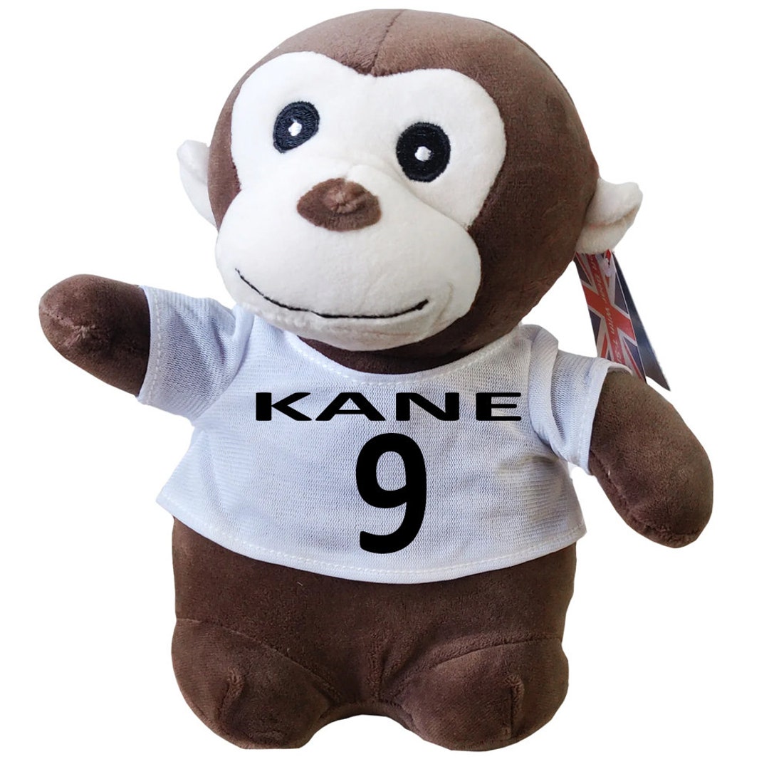Personalised Teddy Bear Monkey Football Team Player Inspired Your Team ...