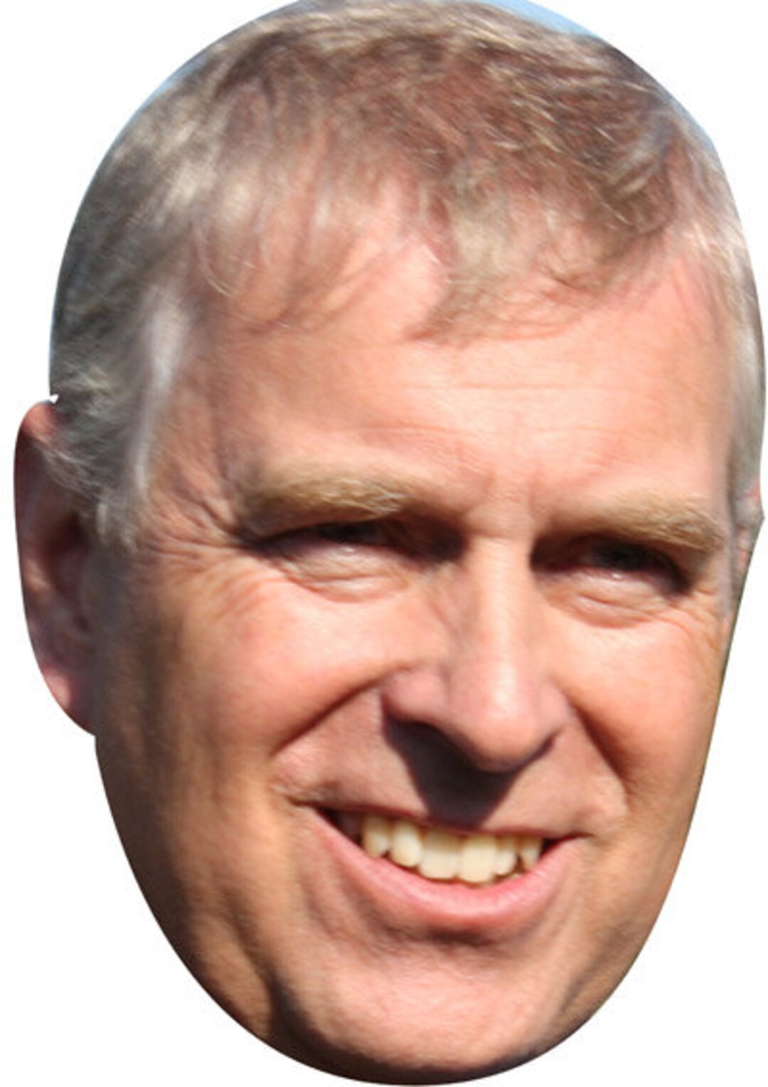 Prince Andrew Royal Celebrity Fancy Dress Face Mask 2023 Andrew Costume ...