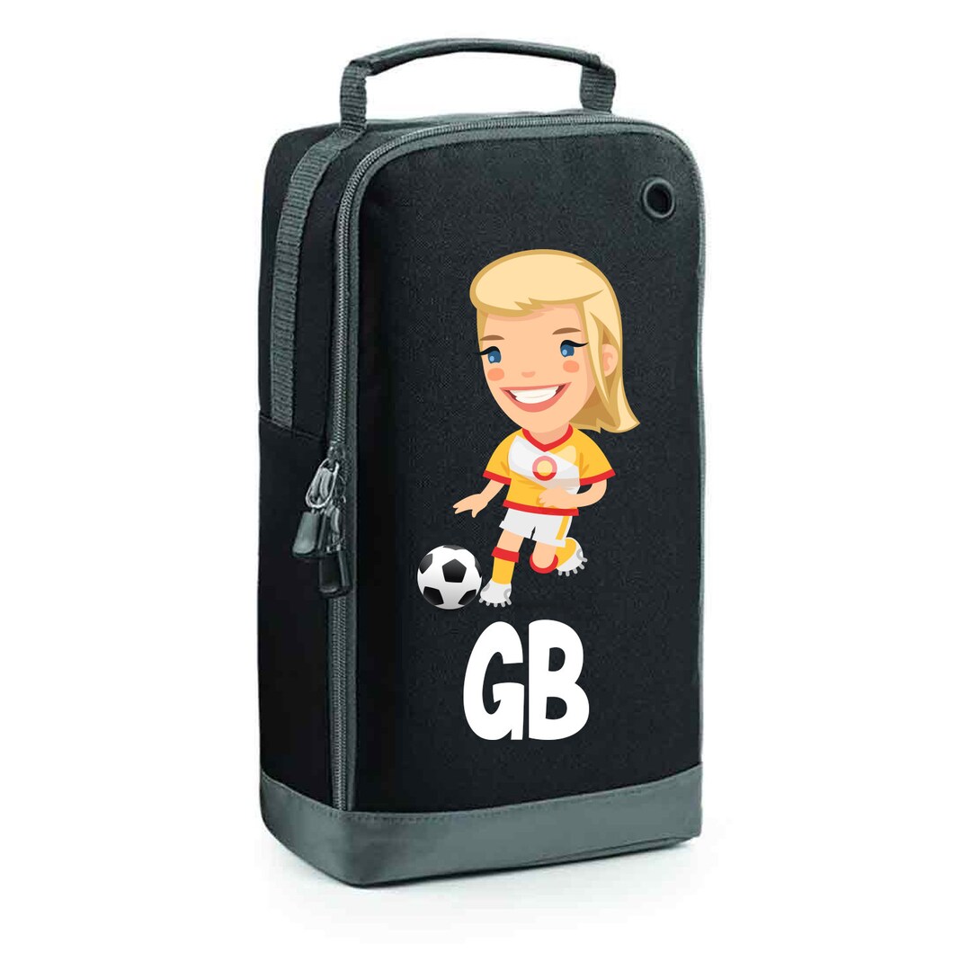 Personalised Cartoon Football Boot Bag Football Bag Boot Bag Kids ...