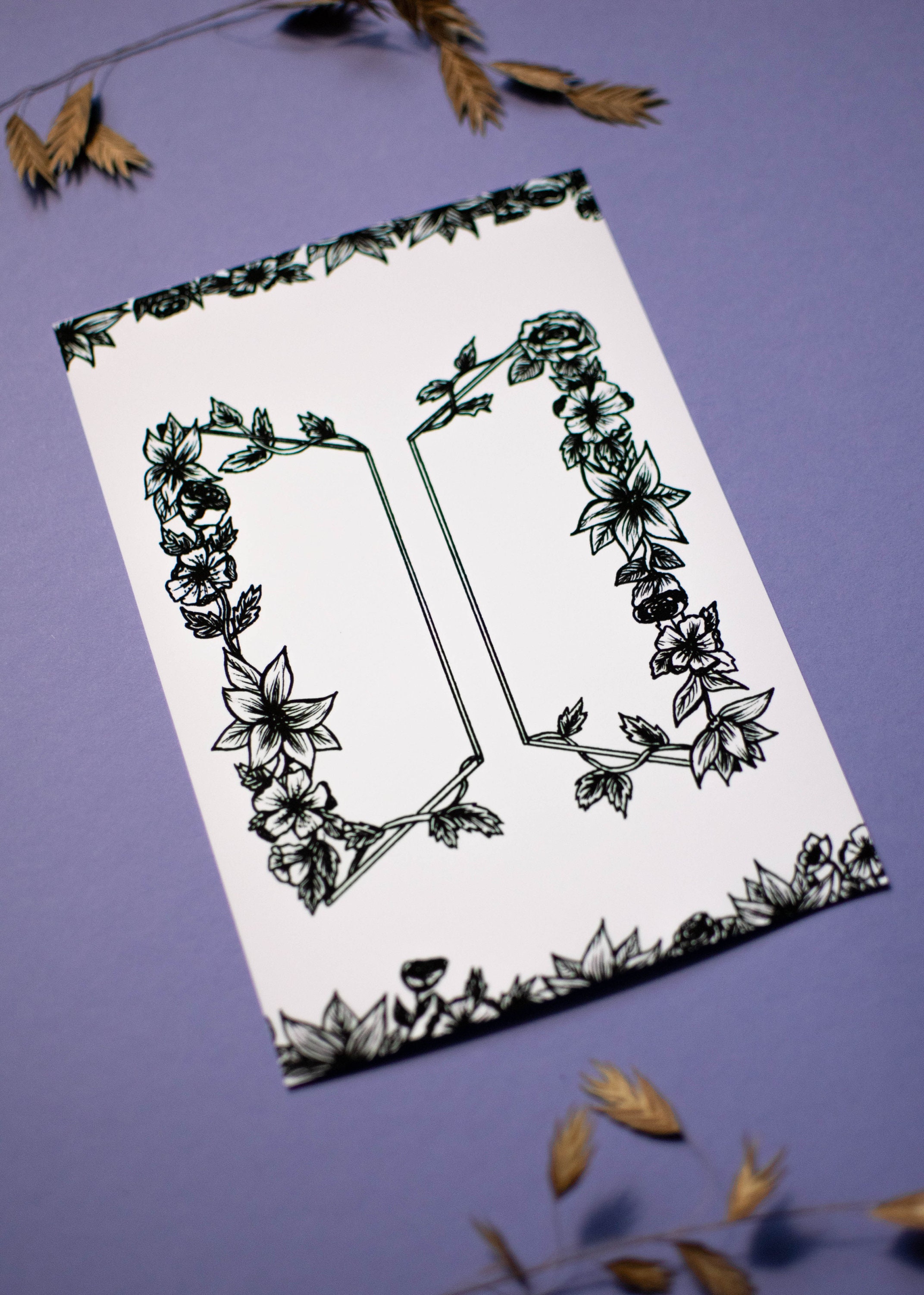 BTS ARMY Symbol Wall Art BTS Logo Art Flower Design Bangtan Drawing ...