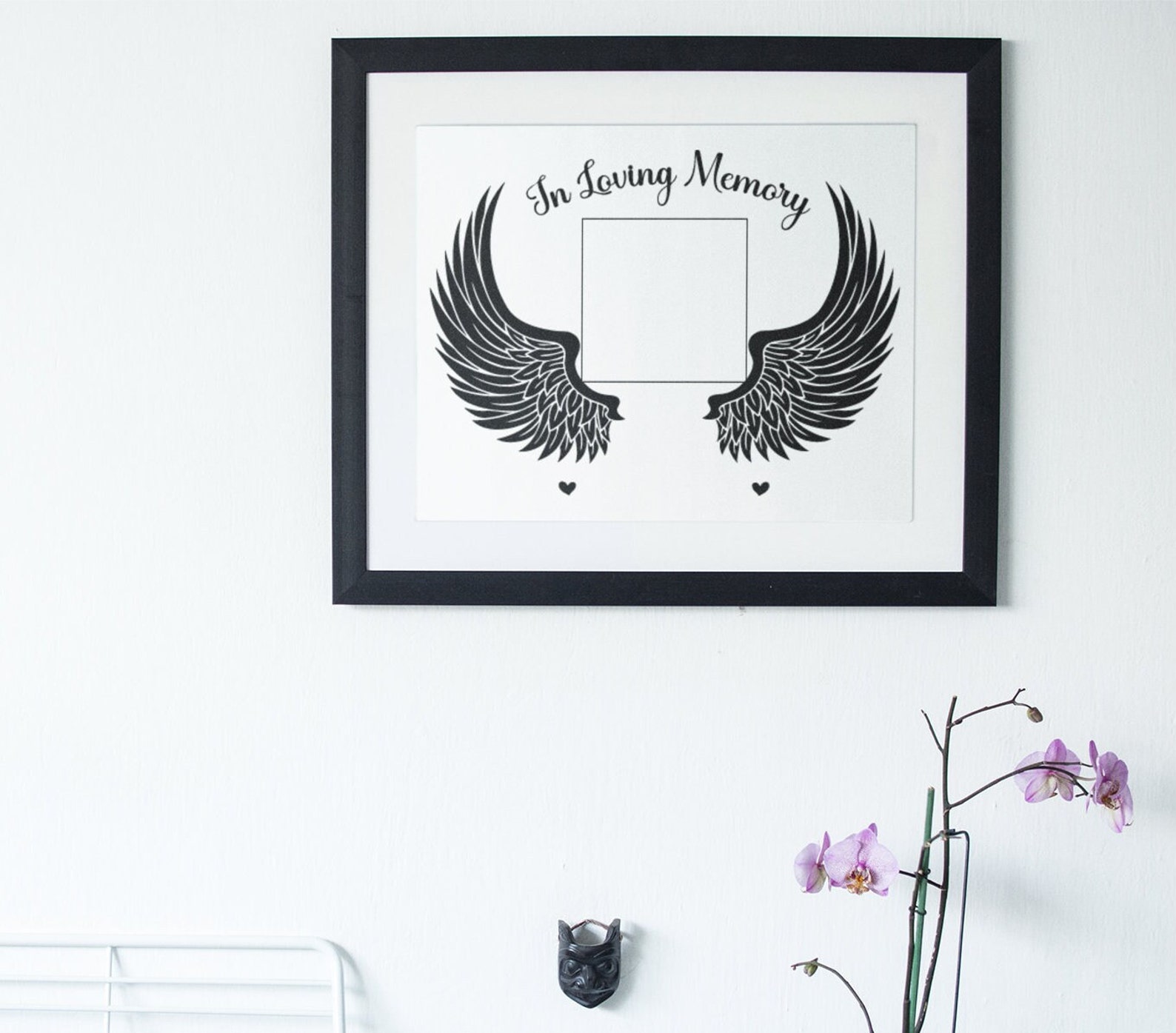 IN LOVING MEMORY - Memorial Svg, Angel Svg, Funeral Svg, Commercial Use ...