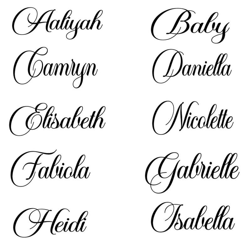 Adamiyah Script Font SVG Bundle, Elegant Calligraphy Font TTF, Wedding ...