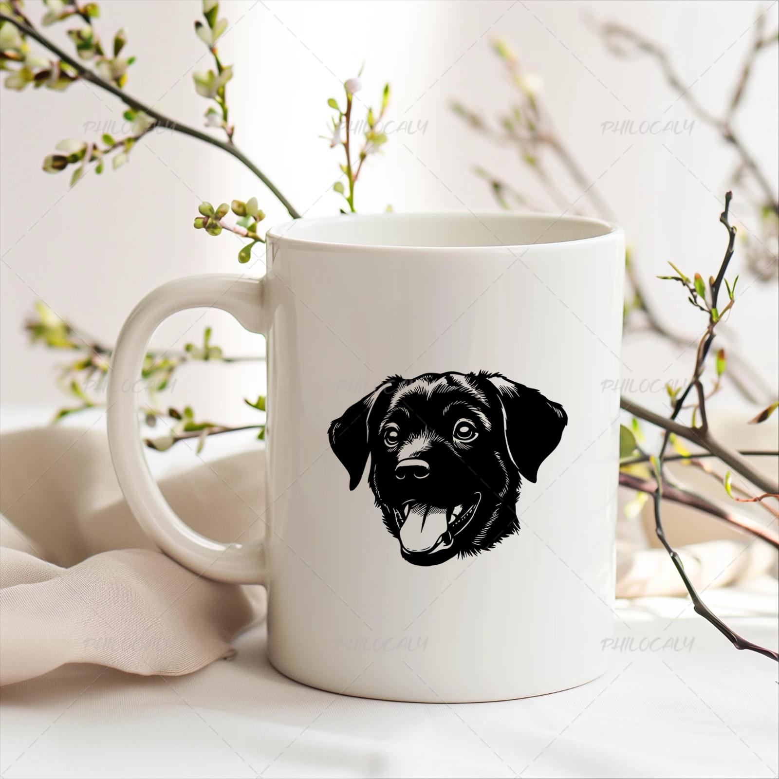 Black Lab SVG Bundle, Dog Face Cut Files, Labrador Retriever PNG, Puppy ...