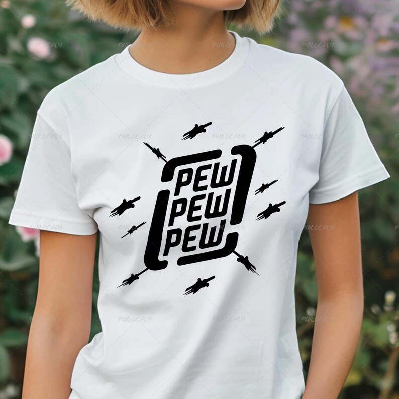 Pew Pew Spaceship SVG, Sci-fi Cut Files, Galactic Laser Design PNG ...