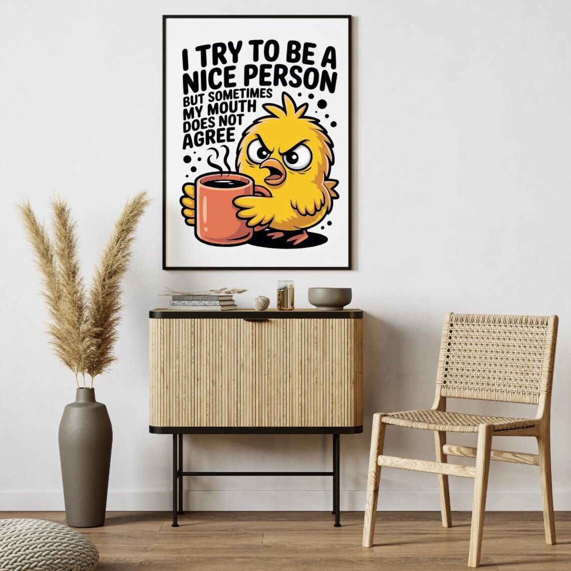 Nice Person Svg Bundle, Sarcastic Chick Cut Files, Funny Coffee Png ...