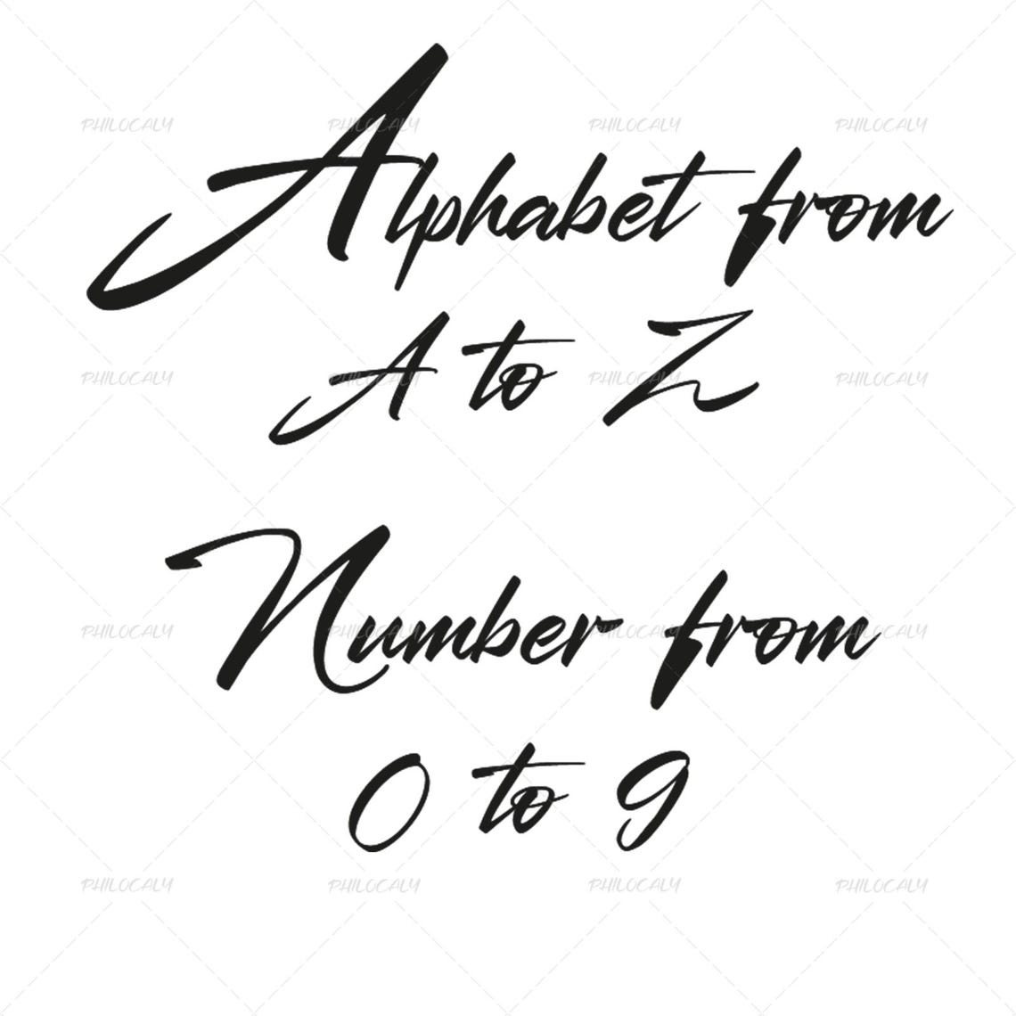 Handwriting Font Bundle, Script Letter Fonts TTF, Cursive Fonts for ...