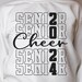 Cheer Senior 2024 SVG, Class of 2024, Graduation 2024 PNG, 2024 Senior ...
