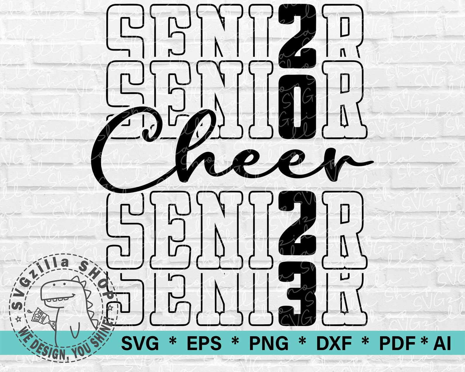 Cheer Senior 2024 SVG, Class of 2024, Graduation 2024 PNG, 2024 Senior ...