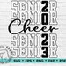 Cheer Senior 2024 SVG, Class of 2024, Graduation 2024 PNG, 2024 Senior ...