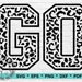 Go SVG - Go Leopard Print SVG, Football Cut File for T-shirt, Cricut ...