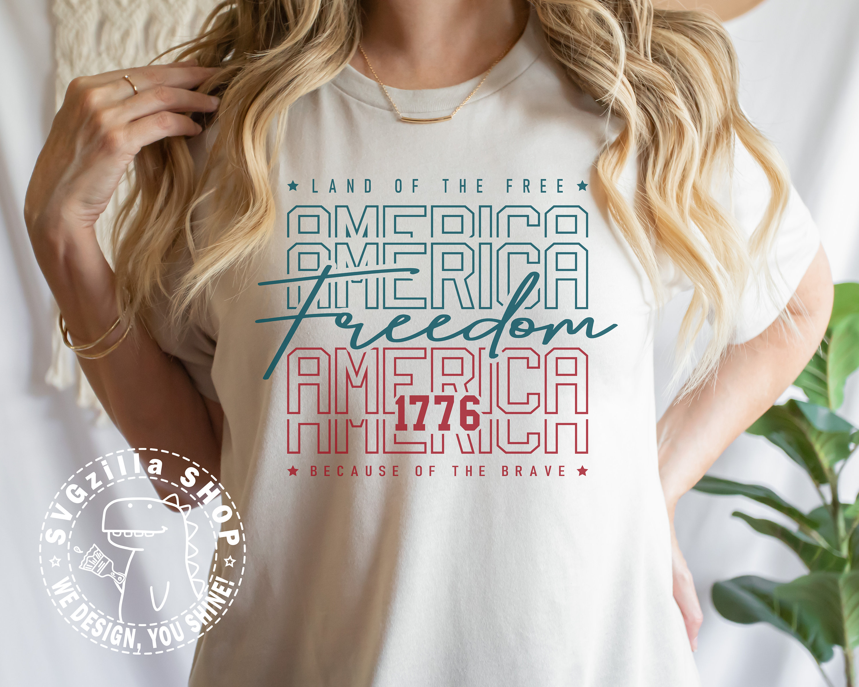 USA SVG, America Svg America the Land of the Free Clipart for Cricut ...