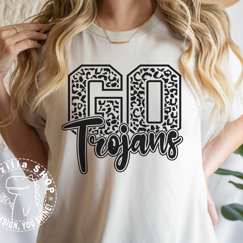 Trojans Football Svg - Etsy