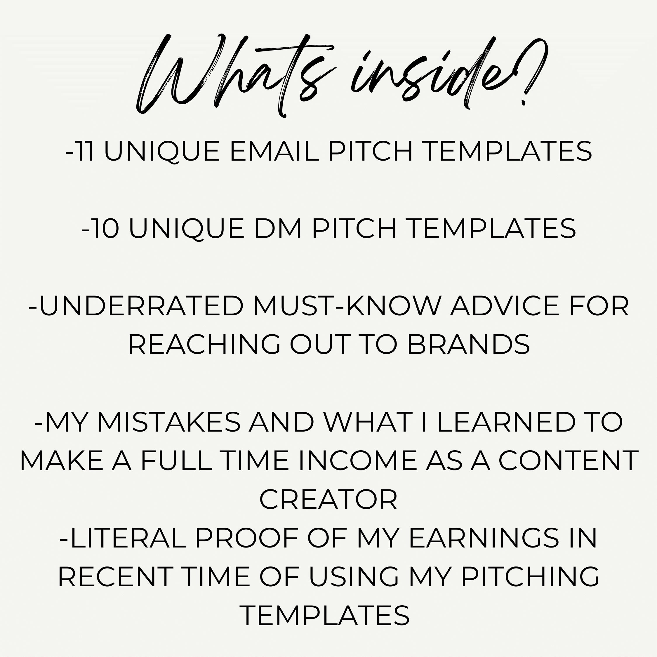 Brand Pitch Email Templates for Fashion Influencers| DM Pitch Templates ...
