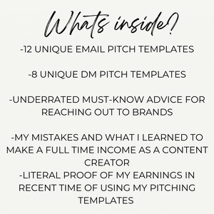 UGC Brand Pitch Template for UGC Creators | UGC Pitching Scripts | Ugc ...