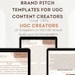 UGC Brand Pitch Template for UGC Creators UGC Pitching Scripts Ugc Dm ...