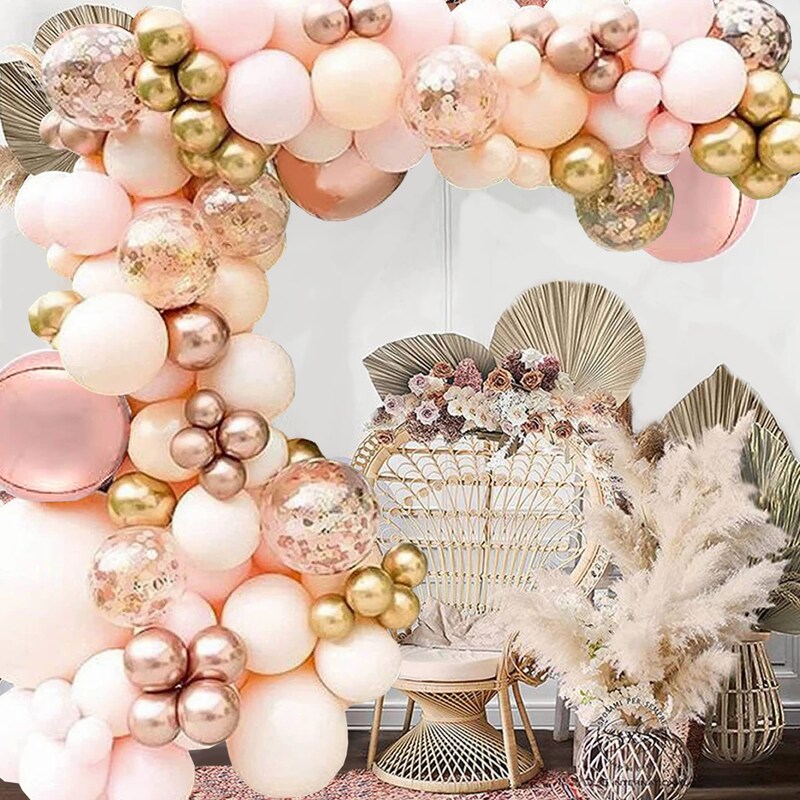 Rose Gold Balloon Arch - Etsy