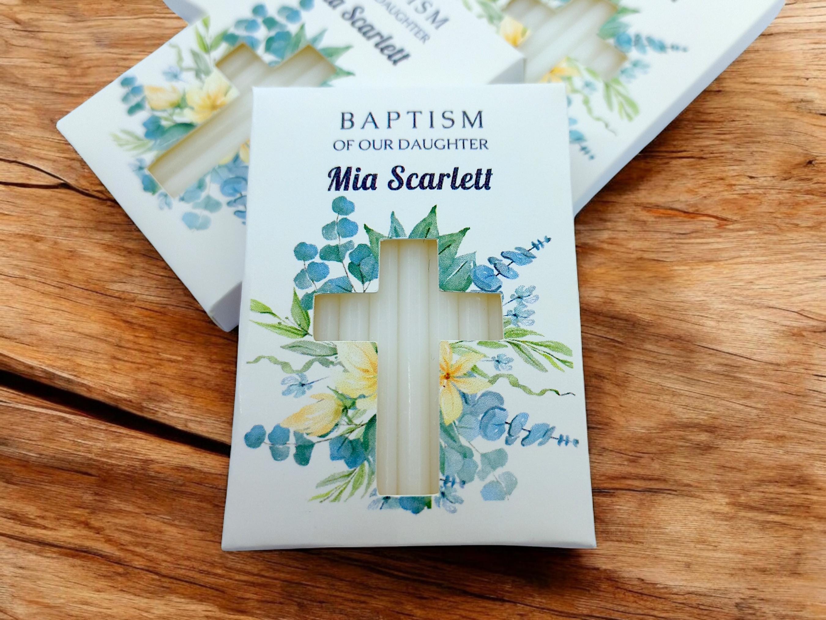 Baptism Mini Soap Favors With Cross Design First Communion Favors Soap ...