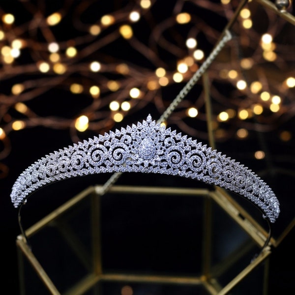 Silver Tiara - Etsy