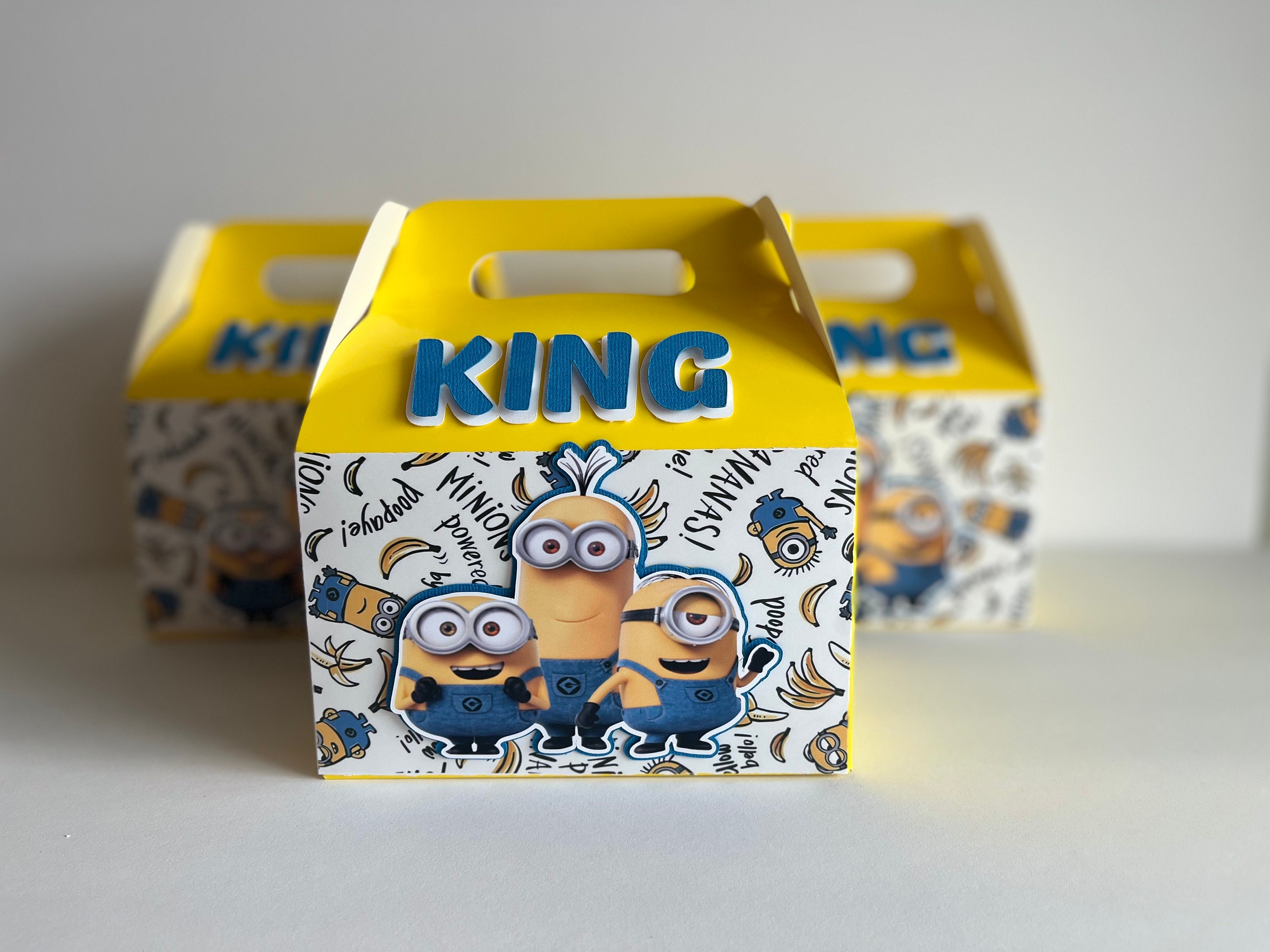 Minion Party Favors Candy Holder