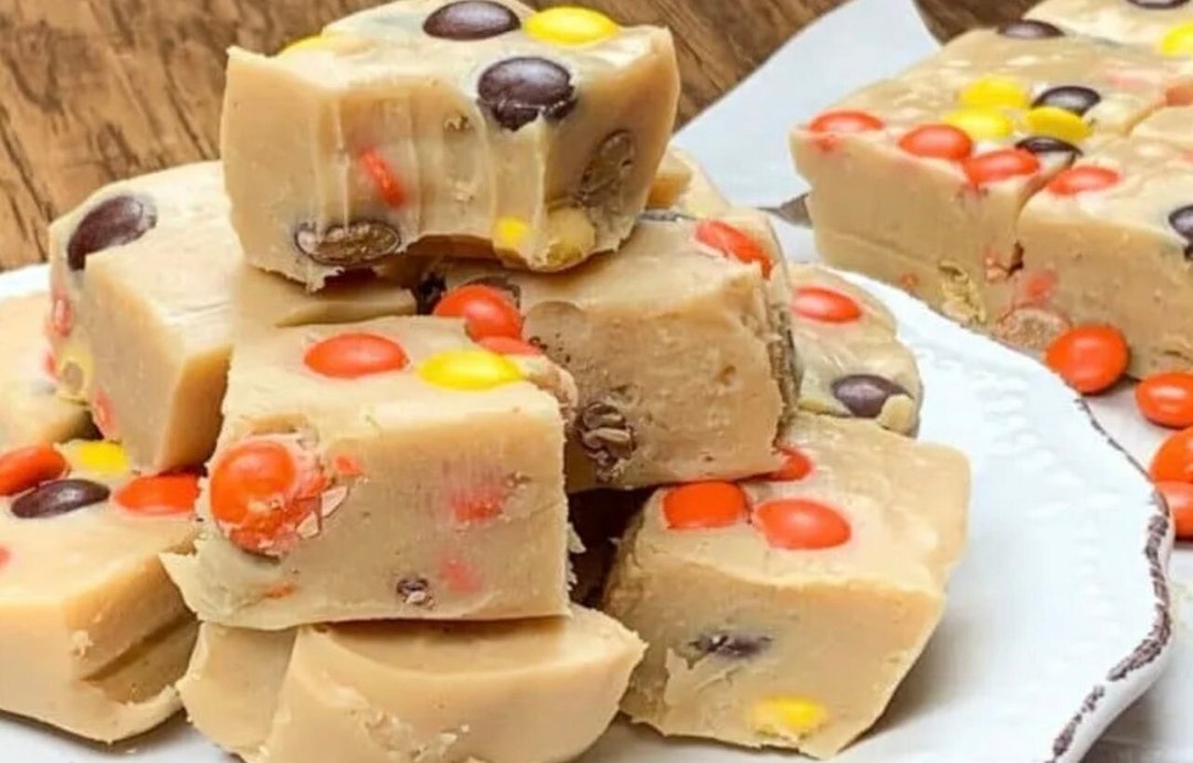 Peanut Butter Candy Fudge 1/2 Pound, Gourmet Fudge, Homemade Candy ...