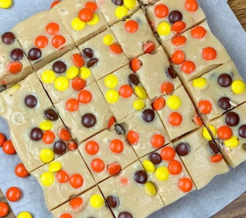 Peanut Butter Candy Fudge 1/2 Pound, Gourmet Fudge, Homemade Candy Fudge, Gift - Etsy