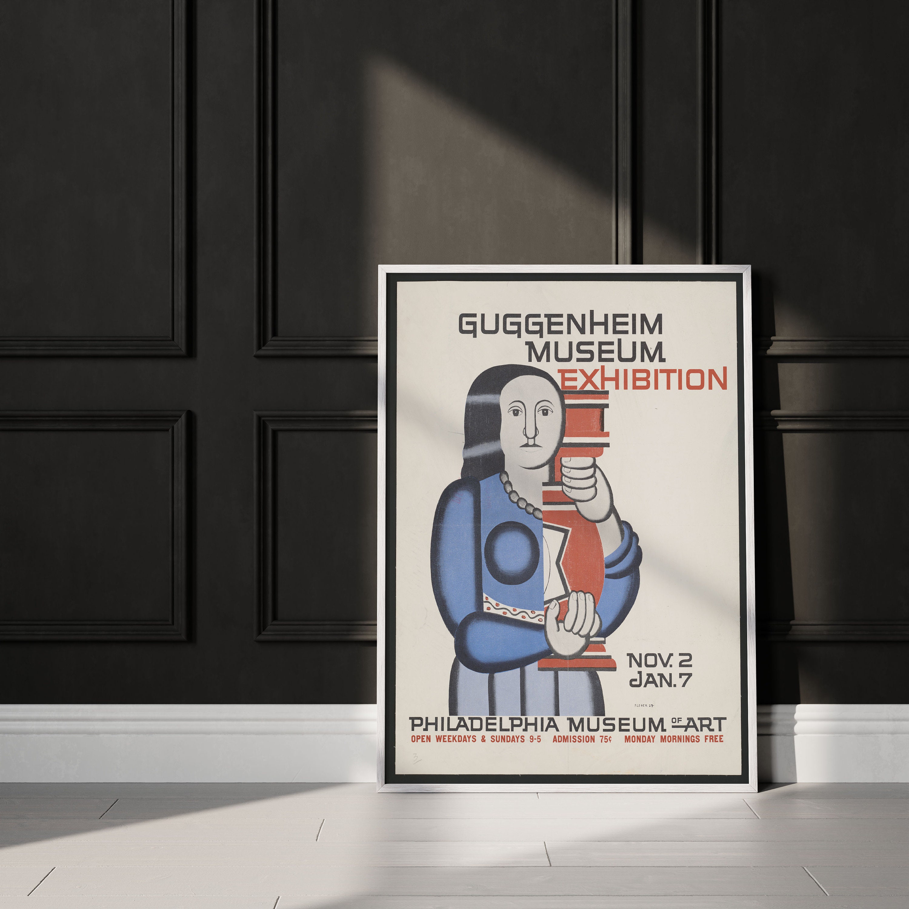 1961 Guggenheim Museum Exhibition Poster Printable Exhibition Poster ...