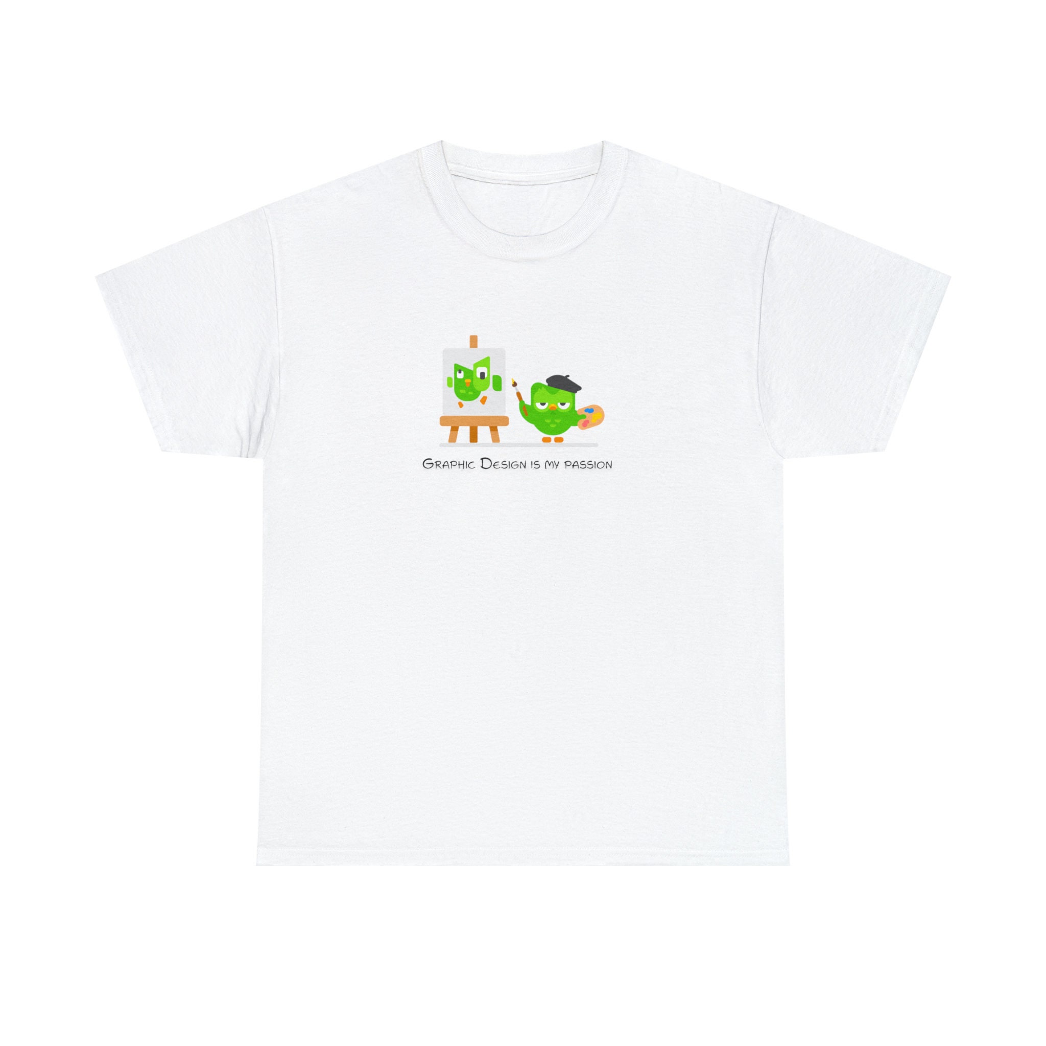 Duolingo Designer Graphic T-shirt. Duolingo Inspired Design Featuring ...