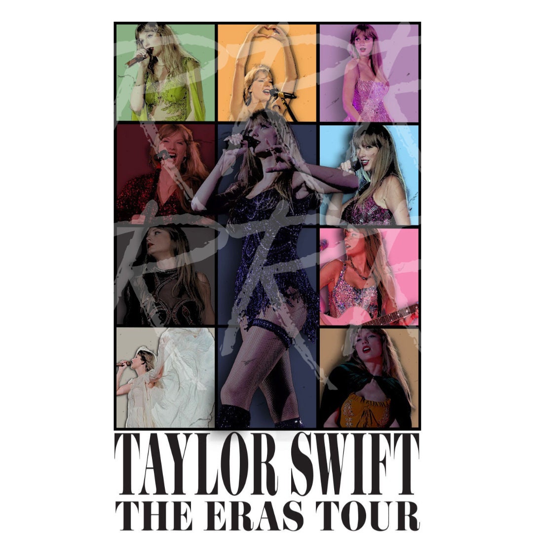 Eras Tour Poster, Taylor Eras Tour Poster