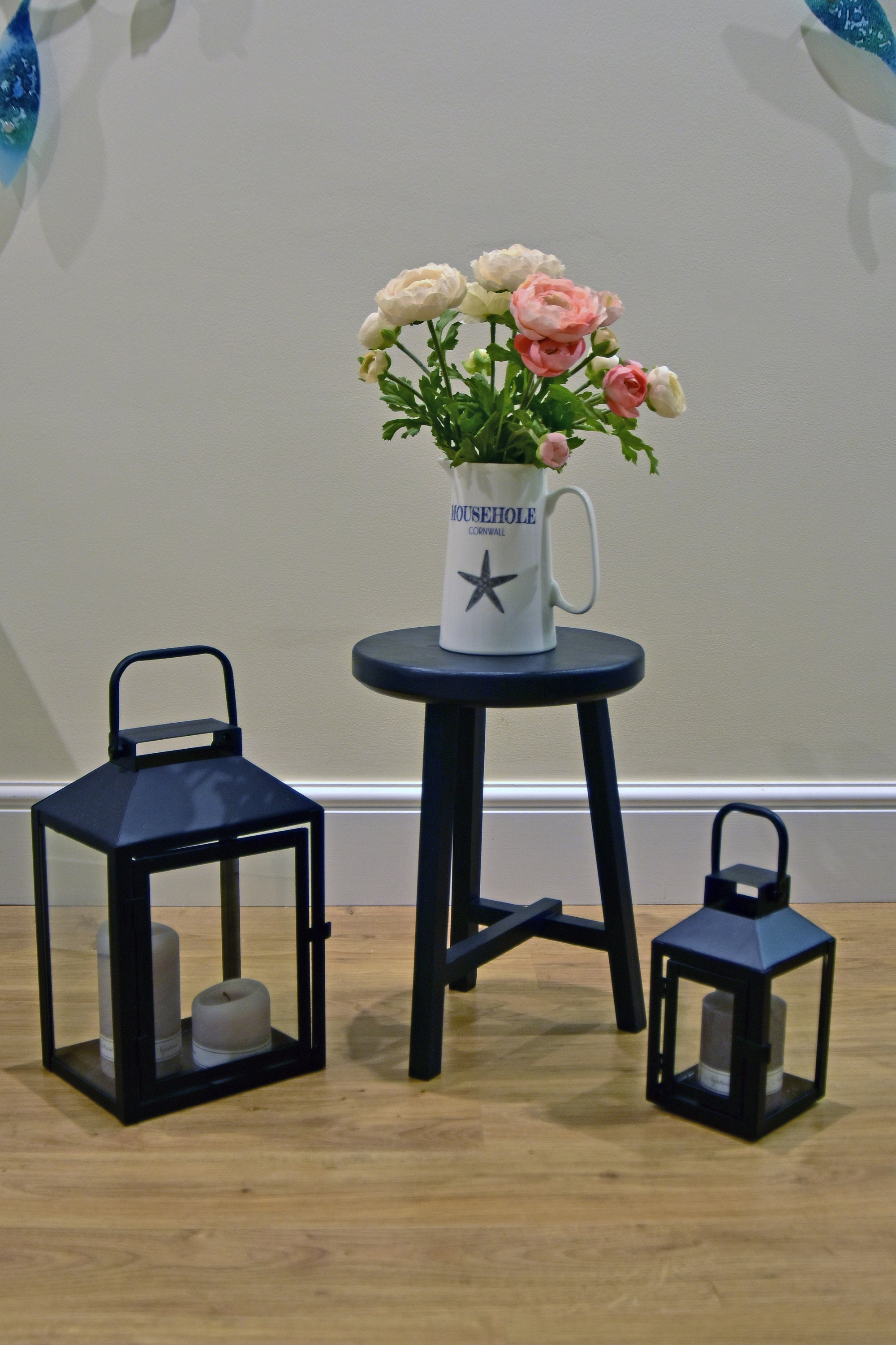 Milking Stool Three Legged Display Stool Plant/display Stool Handmade ...