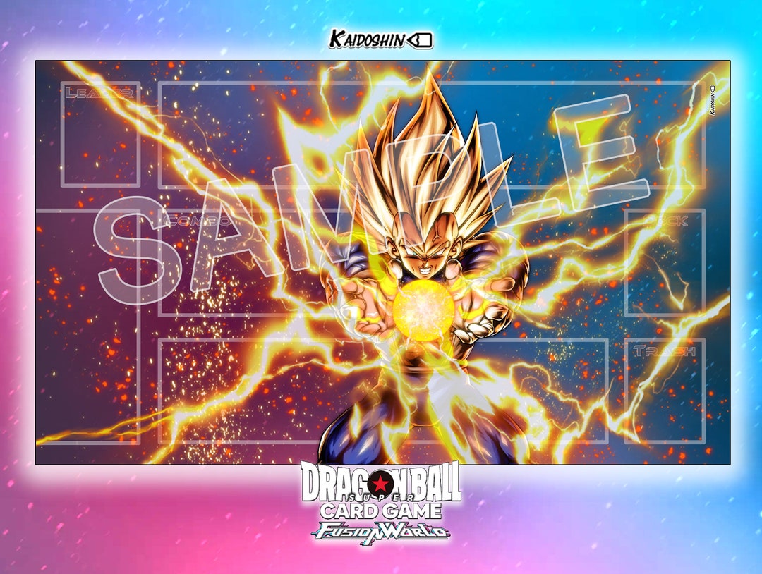 Playmat Super VEGETA HD TCG Dragon Ball Fusion World - Etsy