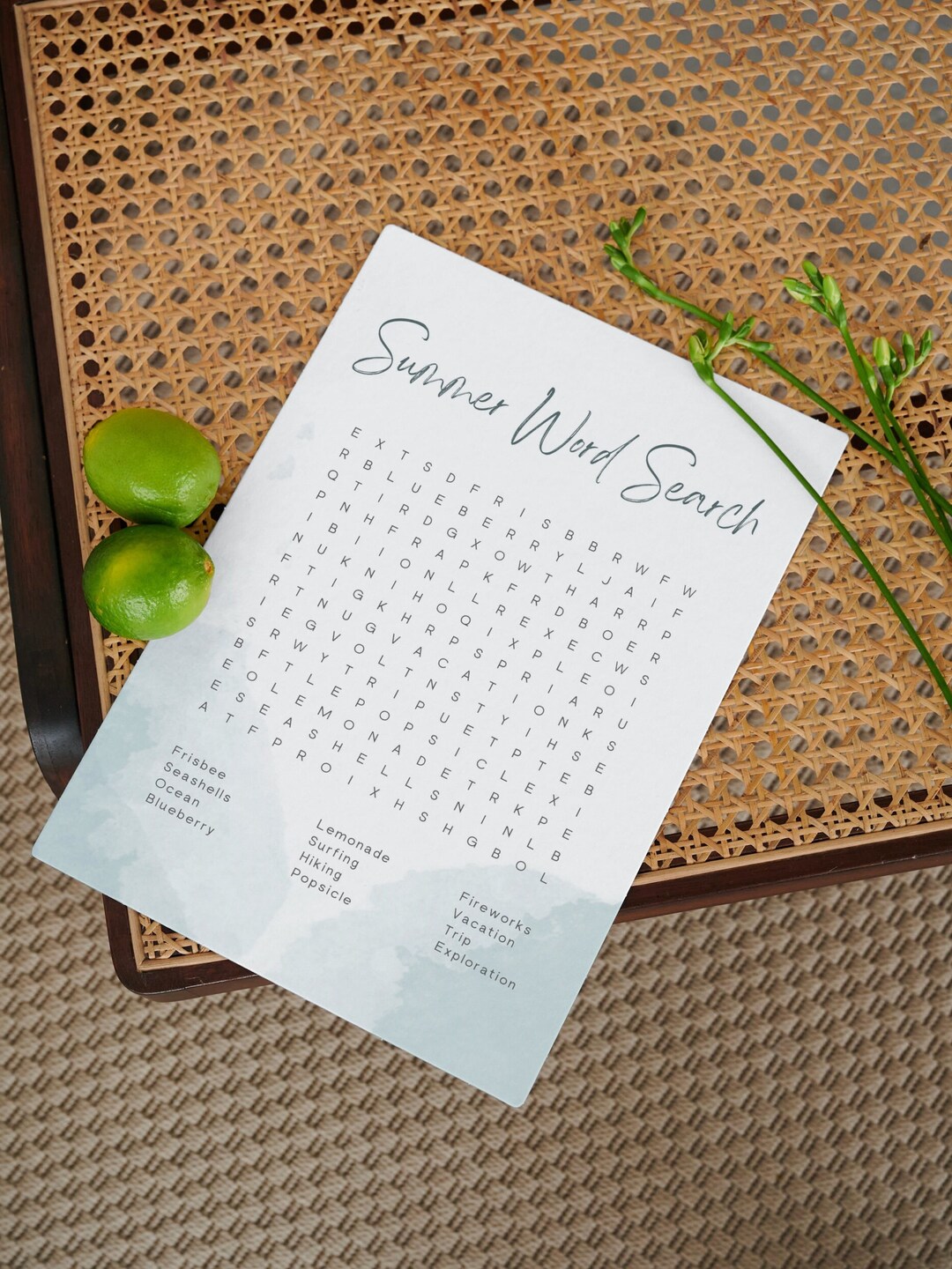 Summer Word Search Printable Summertime Word Search Game Etsy UK Summer Word Search Printable Summertime Word Search Game Etsy UK