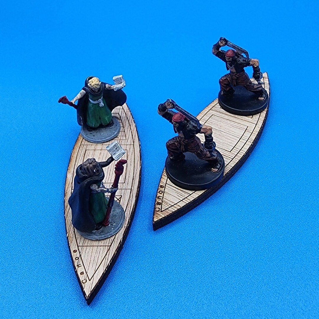 Authentic TTRPG Canoe Antiquarian, Precise, Interactive Boat Engaging D ...