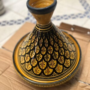Moroccan Ceramic Tagine for Serving and Design , Hand Painted Tajine ...