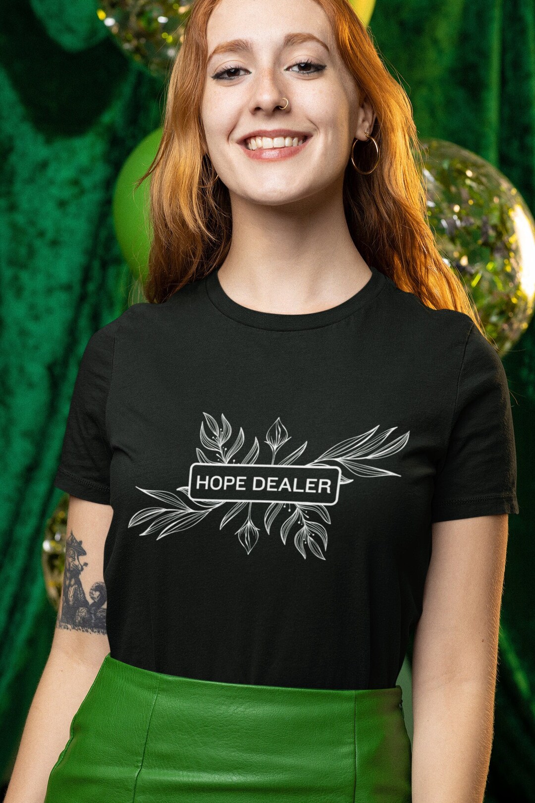 Hope Dealer T-shirt: Positive Graphic Tee - Etsy